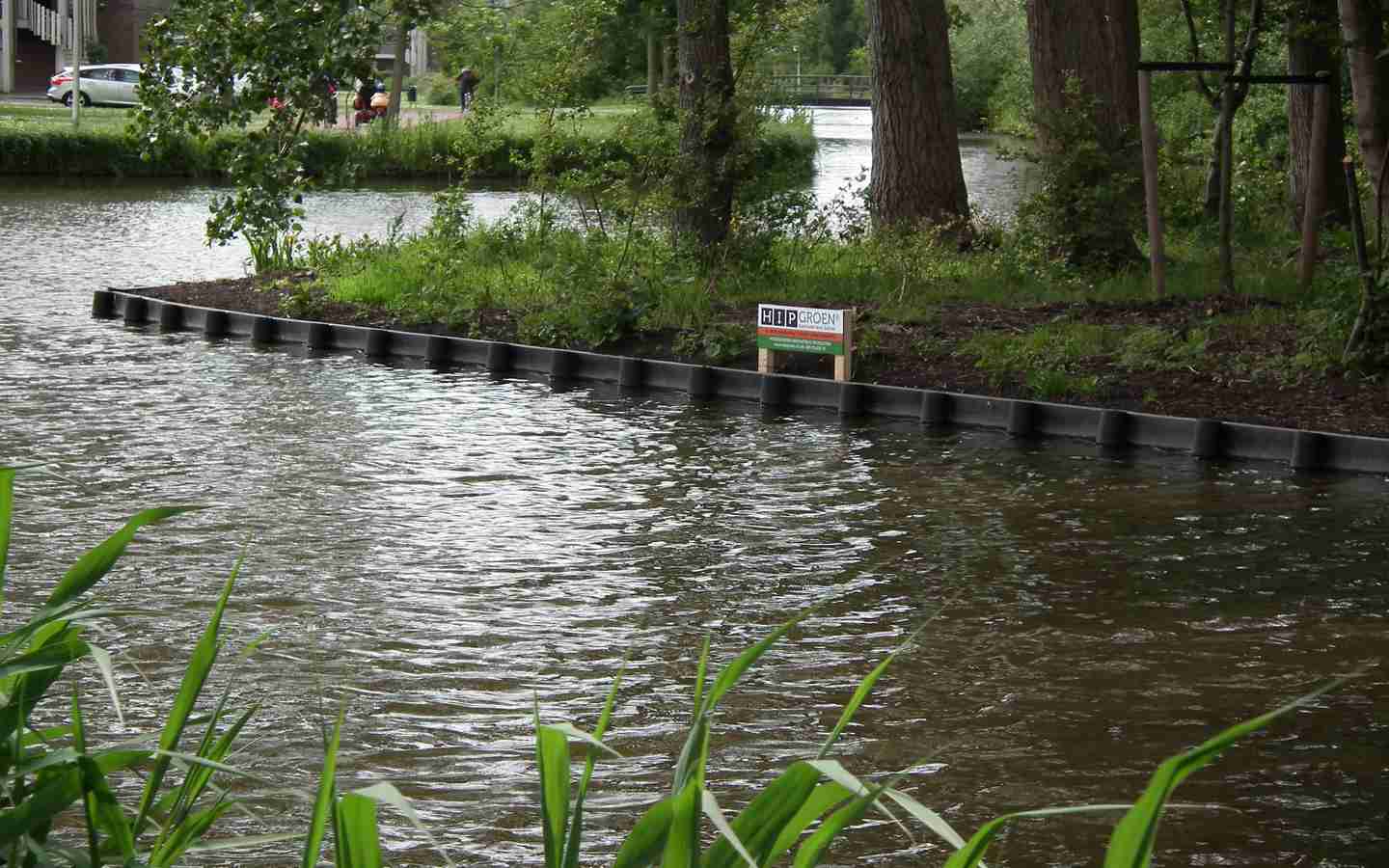 Beschoeiing in Park Atlantis