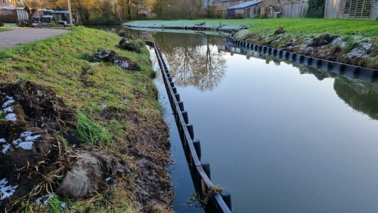 Kunststof beschoeiing in Opmeer | HIP Groen